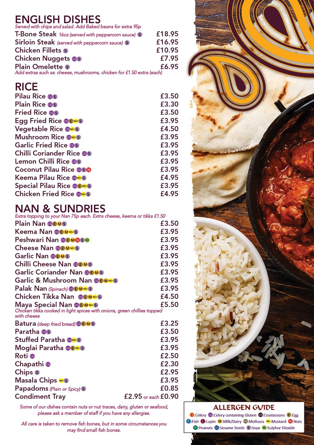 Maya Bar & Restaurant | Choose from a Diverse Menu of Indian Food