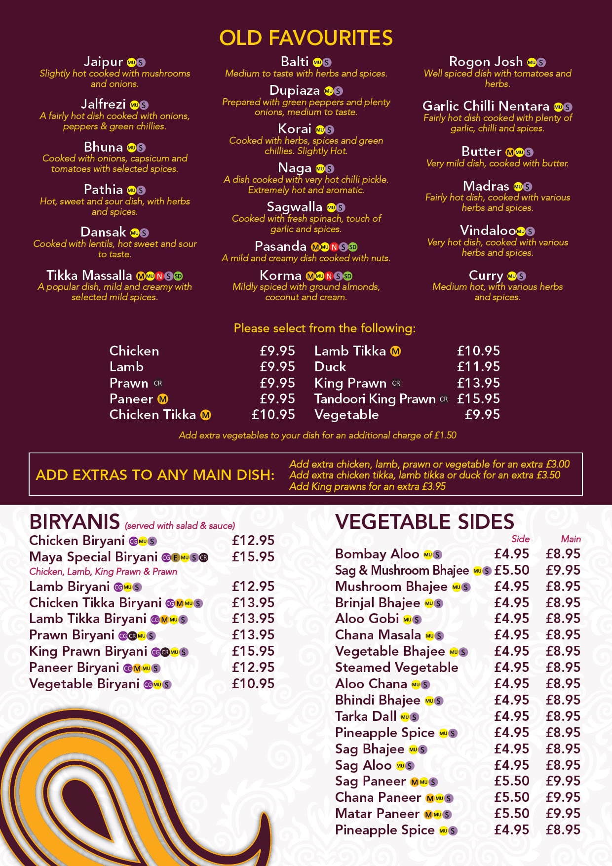 Maya Bar & Restaurant | Choose from a Diverse Menu of Indian Food